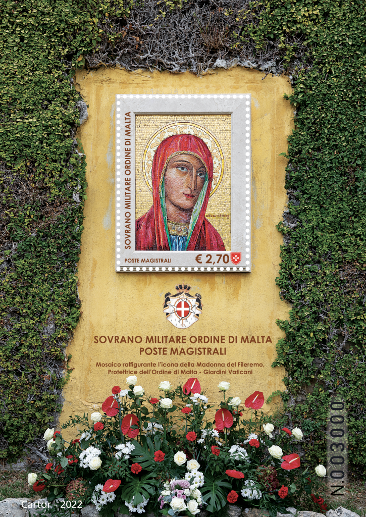 Our Lady of Philermos, Protector of the Order - Poste Magistrali