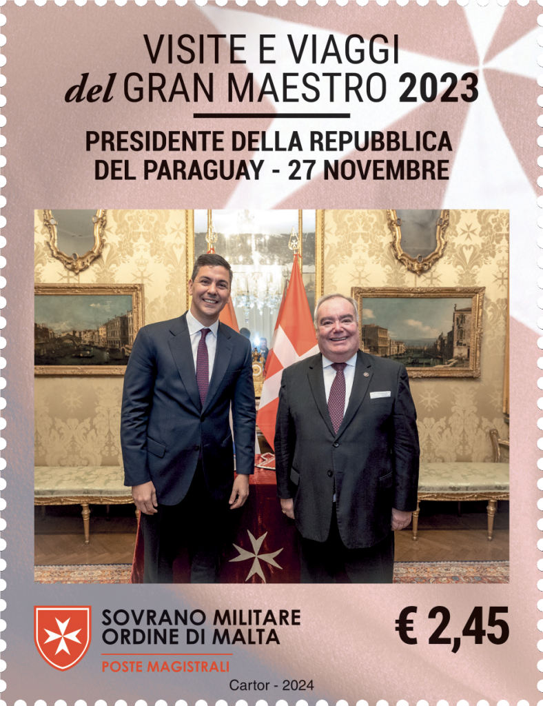 The visits and the journeys of the Grand Master 2023 - Poste Magistrali